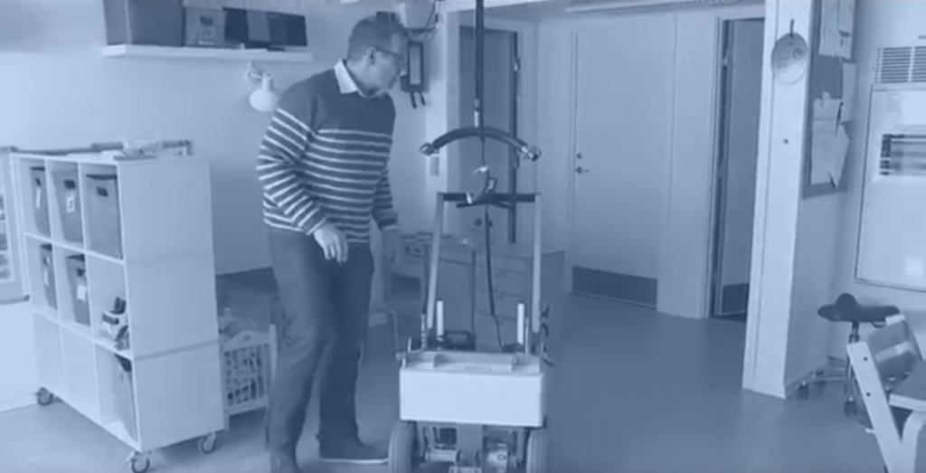 Weight Trolley | Ergonomic aids for testing lifting equipment | IMMO